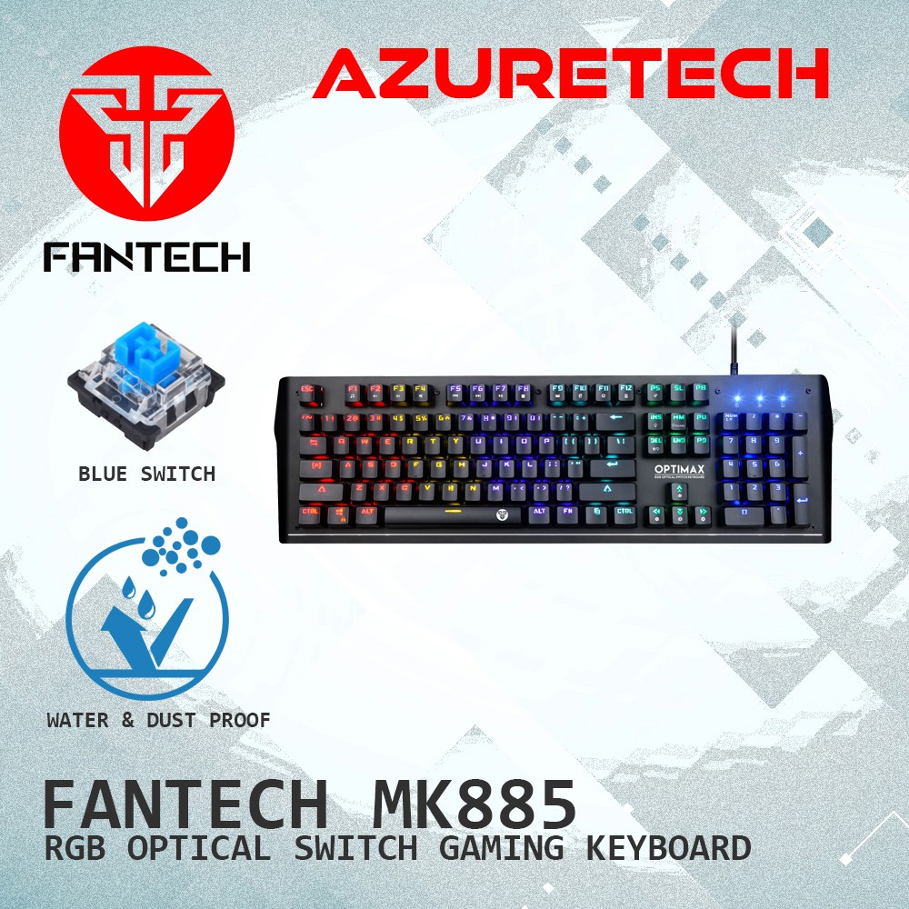 Jual Fantech MK885 Optimax Mechanical Gaming Keyboard Garansi Resmi ...