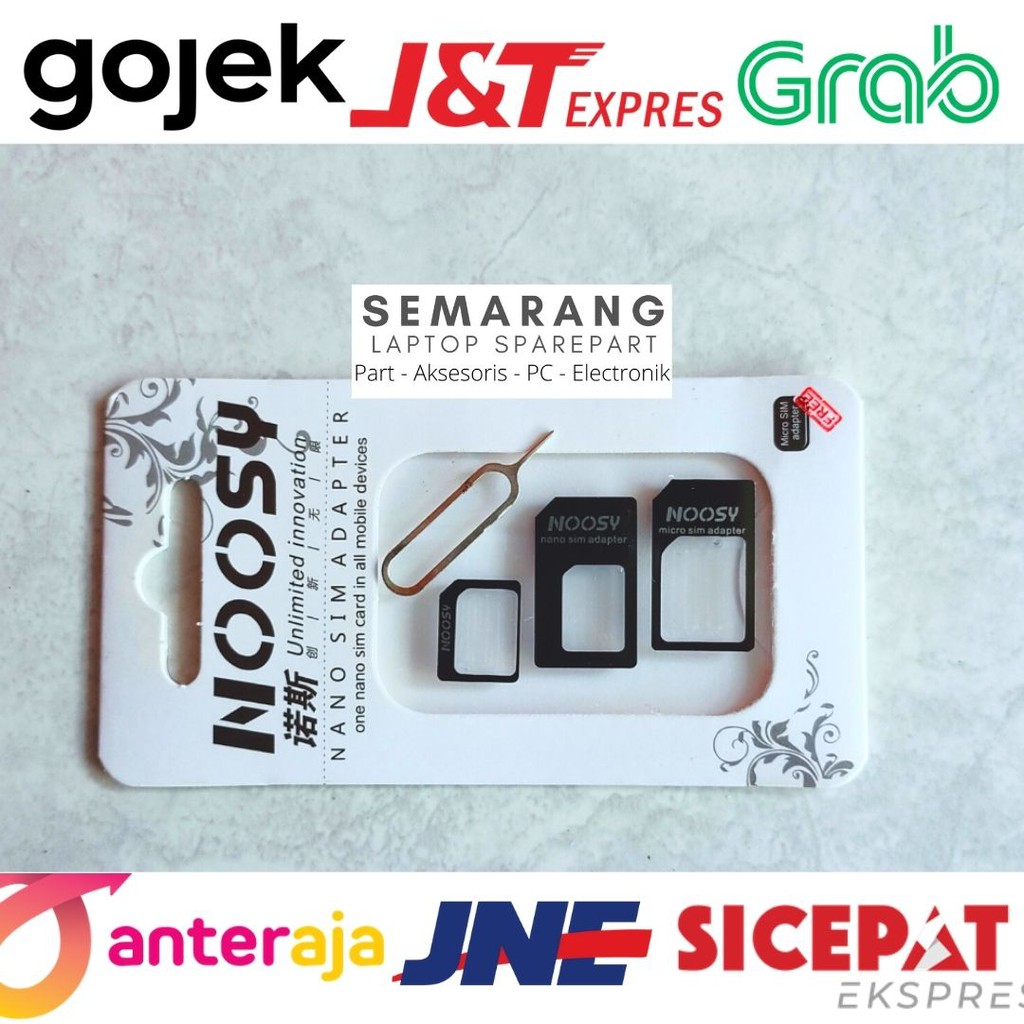 Jual NANO SIMCARD ADAPTER NOOSY Micro Sim Card Murah | Shopee Indonesia