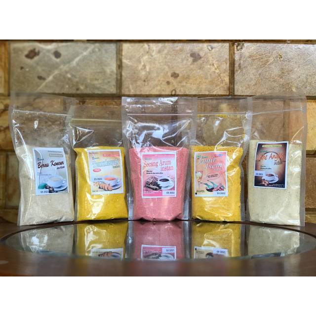 Jual Minuman herbal (jahe, temulawak, beras kencur, jahe anget, secang ...