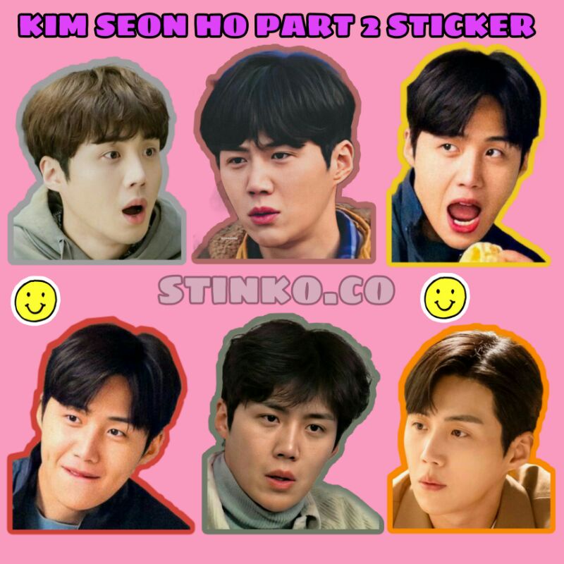 Jual [30PCS] STICKER KIM SEON HO PART 2 / HOMETOWN CHACHACHA / START UP ...