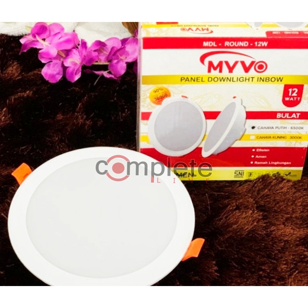 Jual Lampu Downlight LED 12 Watt MYVO | Shopee Indonesia