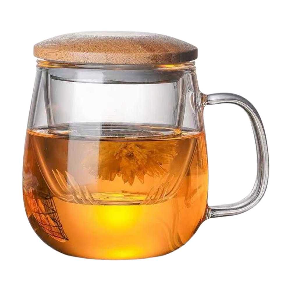 Jual One Two Cups Gelas Cangkir Teh Tea Cup Mug with Infuser Filter ...