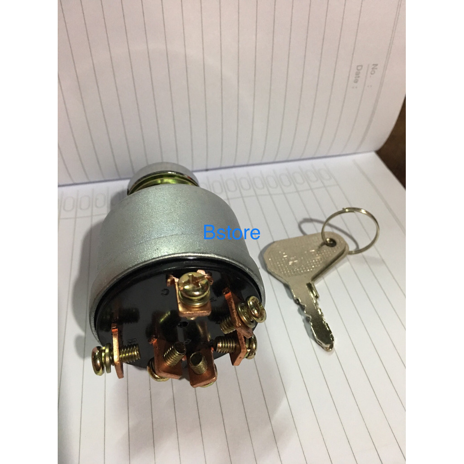 Jual Kunci Kontak Starter Switch Kaki 6 Universal Genset Forklip ...