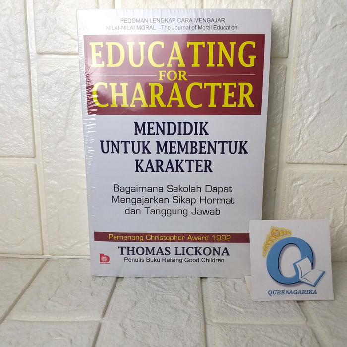 Jual BUKU EDUCATING FOR CHARACTER mendidik untuk membentuk karakter ...