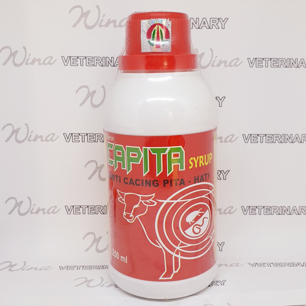 Jual CAPITA syrup 250ml - Obat Cacing Pita pada Sapi, Kerbau, kambing ...