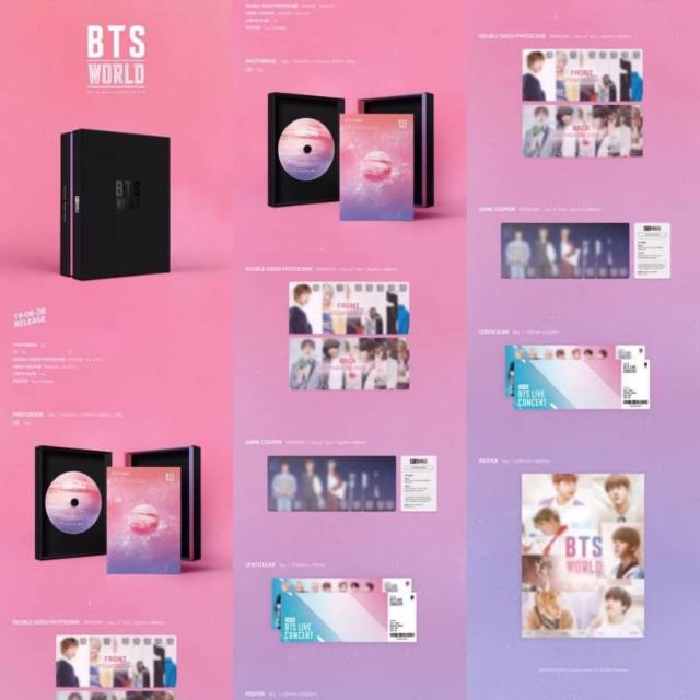 Jual OPEN DP PRE ORDER ALBUM BTS - WORLD OST | Shopee Indonesia