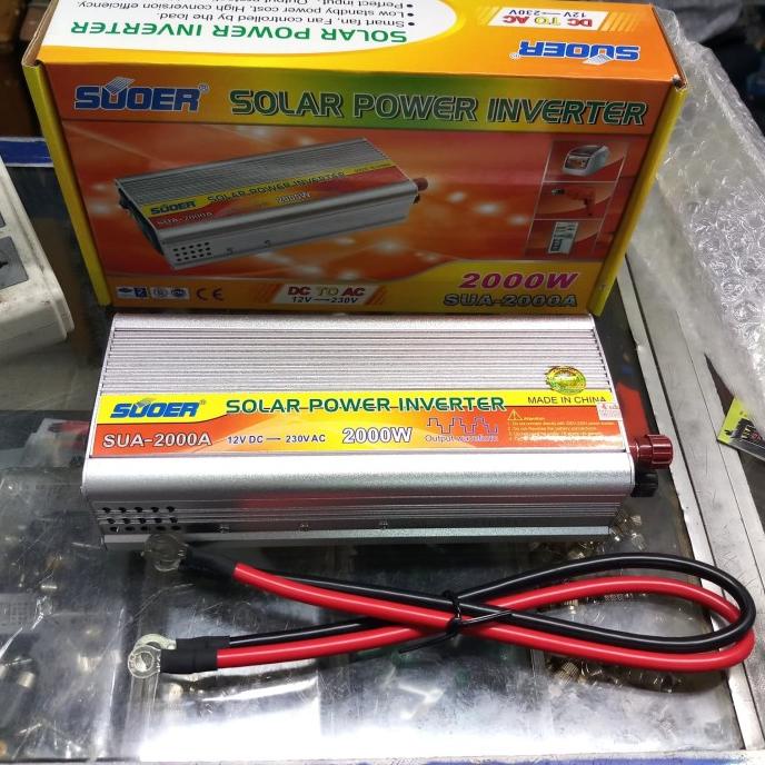 Jual Solar Power Inverter 2000 watt DC 12V AC 230V 2000W - SUOER SUA ...