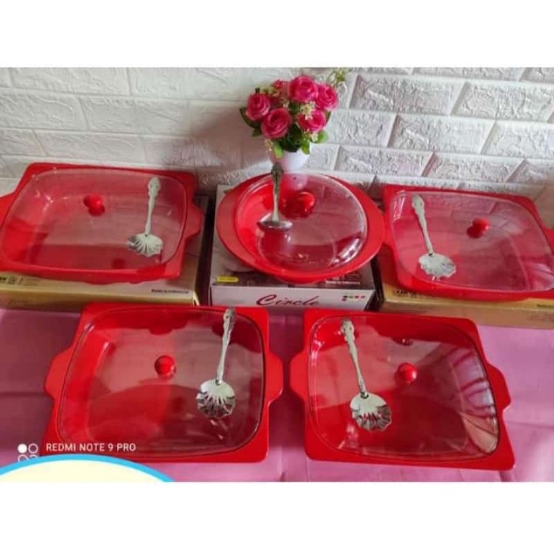 Jual 1 SET JUMBO TEMPAT SAJI PRASMANAN WADAH LAUK PAUK MELAMINE GOLDEN ...