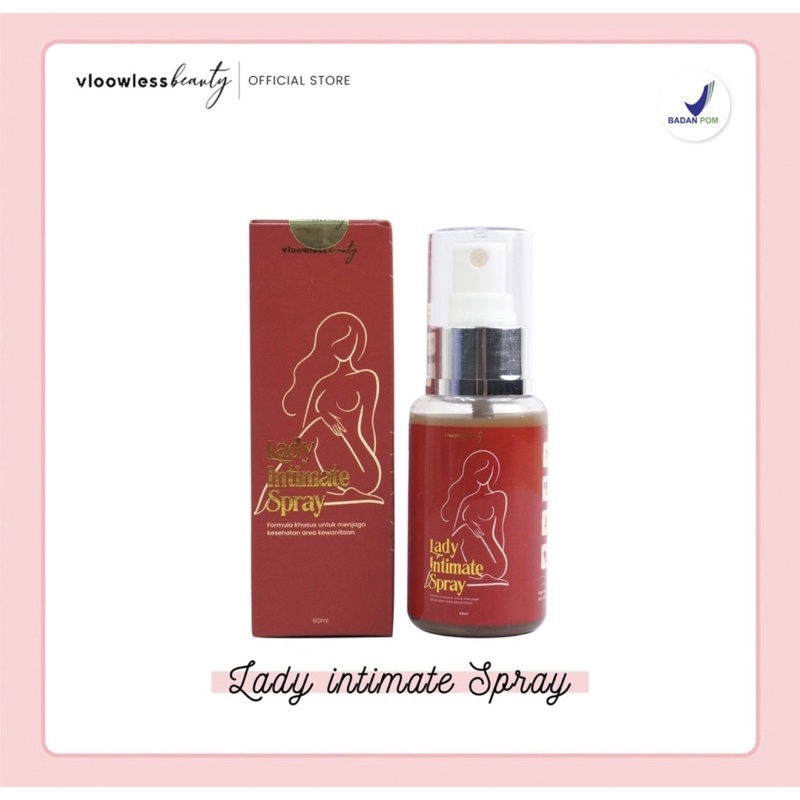 Jual Vloowless Beauty Lady Intimate Spray Isi 60ml | Shopee Indonesia