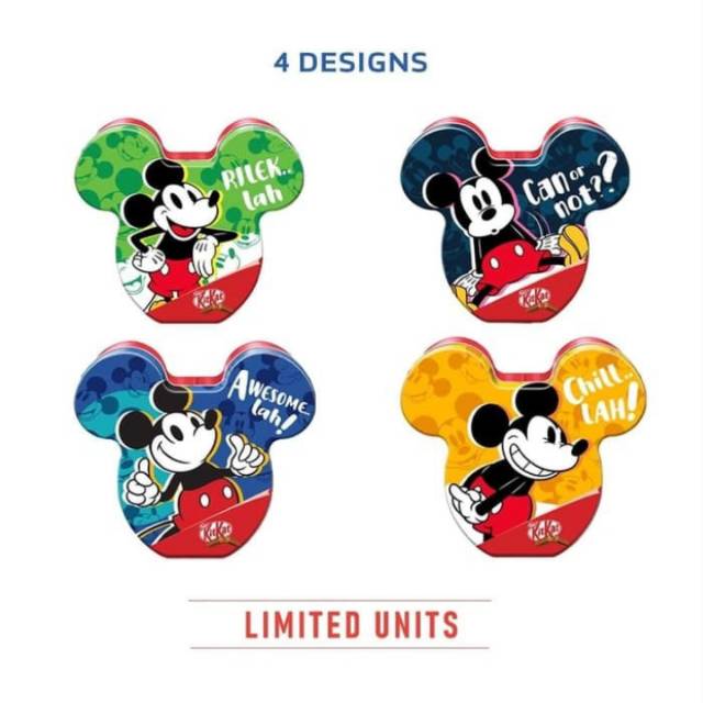 Jual Kitkat tin mickey mouse limited edition | Shopee Indonesia
