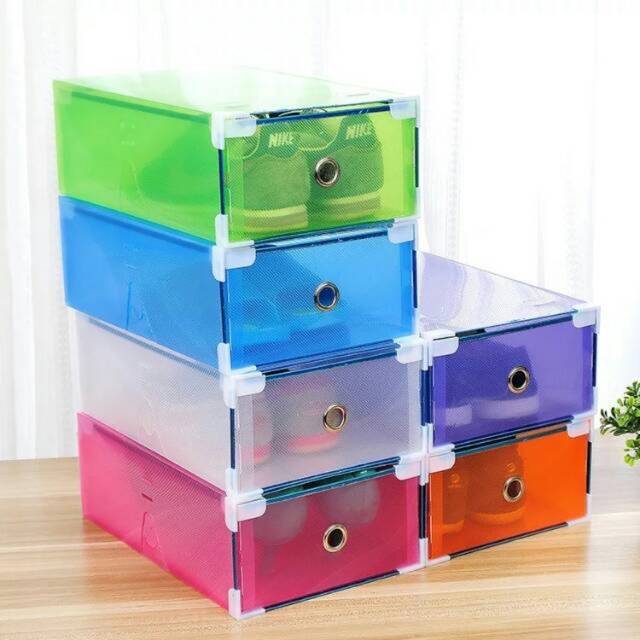 Jual Kotak box tempat sepatu plastik transparan | Shopee Indonesia