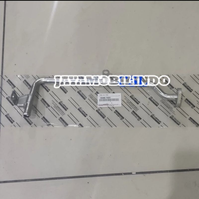 Jual PIPA BY PASS RADIATOR INNOVA BENSIN HILUX FORTUNER 16268-75091 ...
