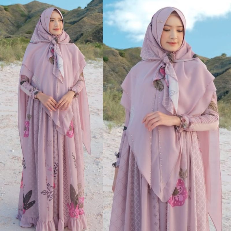 Jual MAZAYA SYARI by ELDEENA SYARI ( TANPA SCRAF ) | Shopee Indonesia