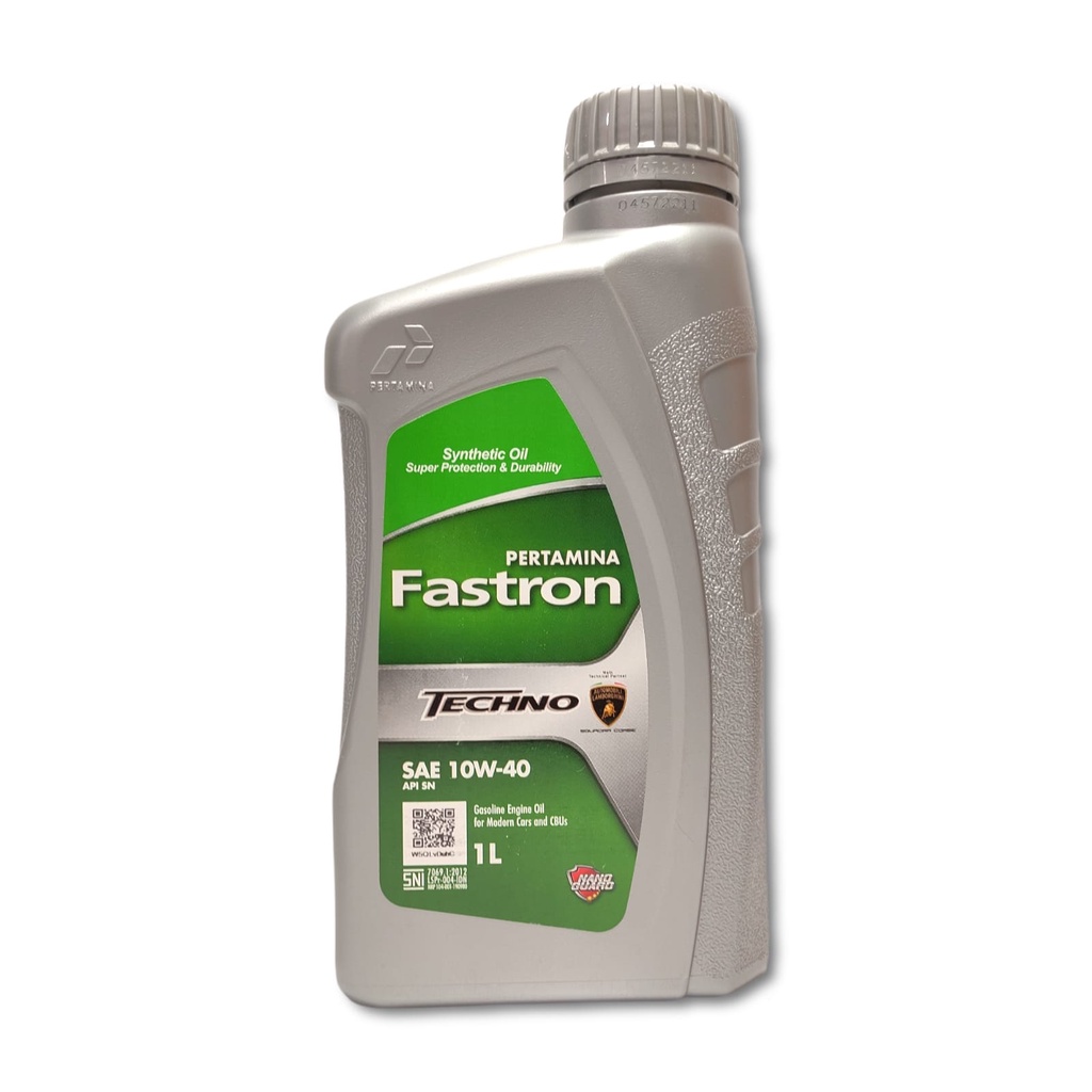 Jual OLI MOTOR DAN MOBIL FASTRON TECHNO 10W-40 API SN 100% SYNTHETIC ...