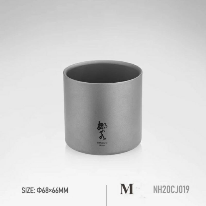 Jual GELAS MUG TITANIUM CUP DOUBLE WALL NATUREHIKE NH20CJ019 CANGKIR ...