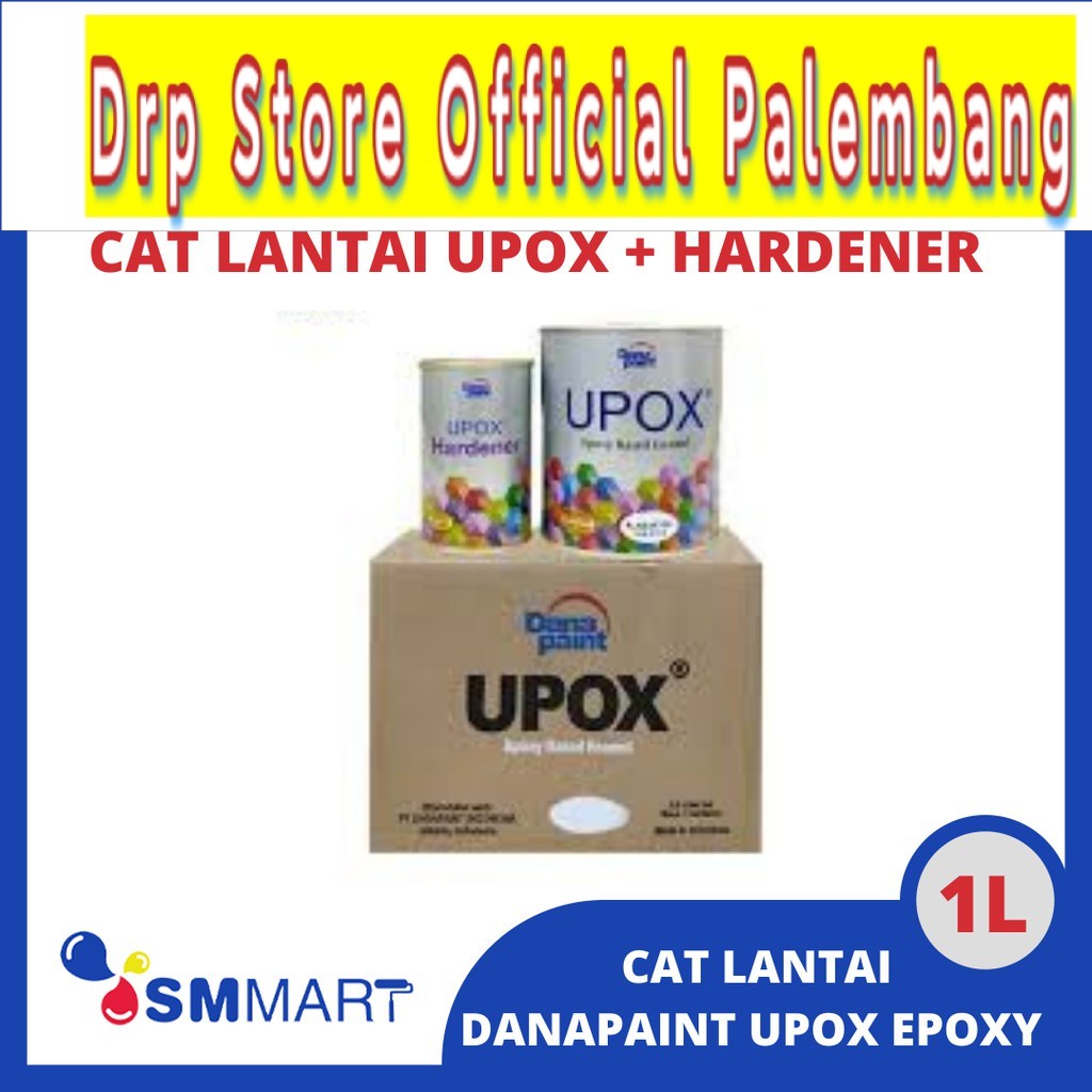 Jual CAT LANTAI EPOXY UPOX DANA PAINT 1LTR / FLOOR COATING | Shopee ...