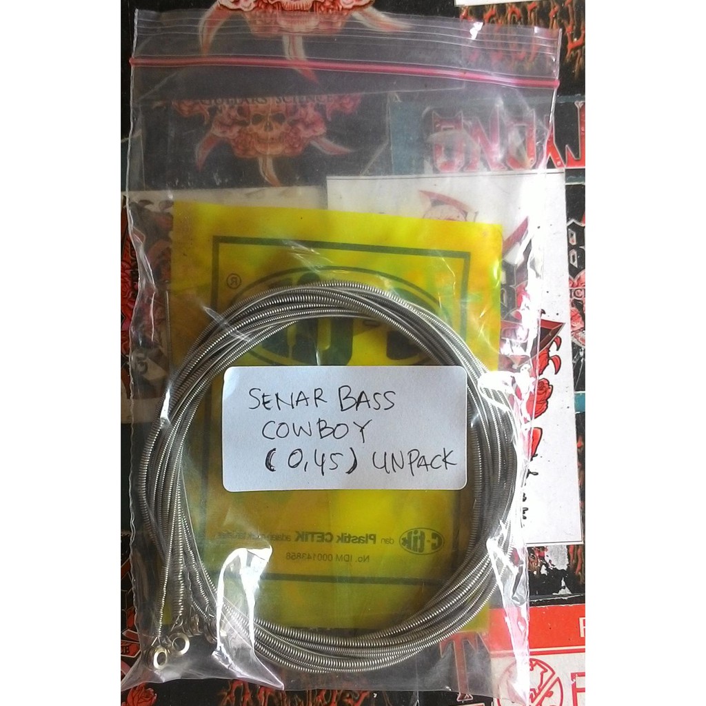 Jual Senar Bass Cowboy (0.45-0.100) | UNPACKING | Shopee Indonesia