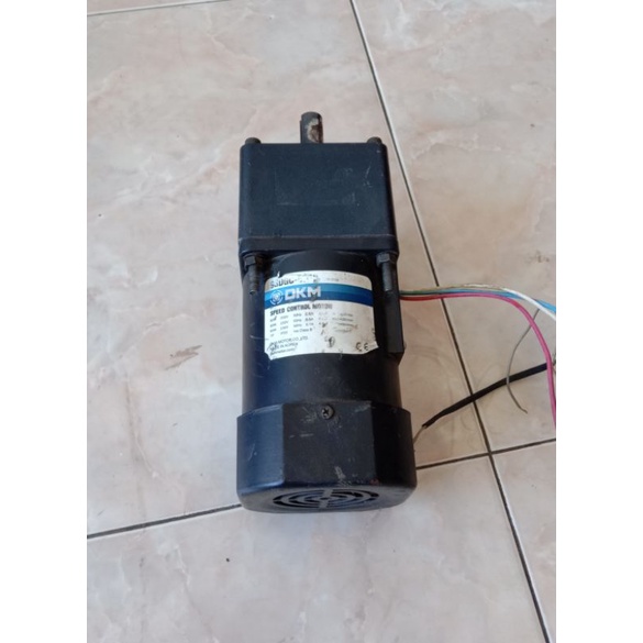 Jual DKM SPEED CONTROL MOTOR AC GEARBOK 220V 60W RATIO 1 : 9 | Shopee ...