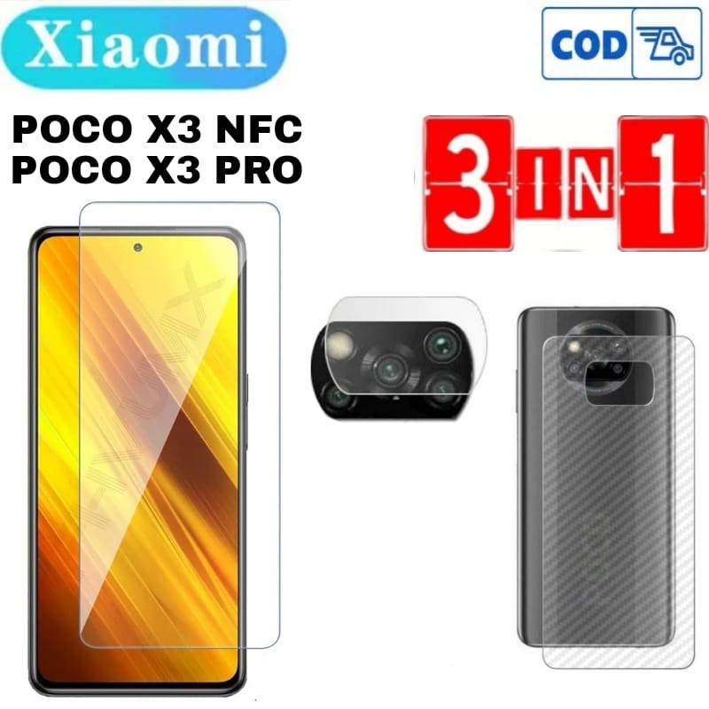 Jual Tempered Glass Layar Poco X3 NFC / Poco X3 Pro / Poco X3 / Poco X3 ...