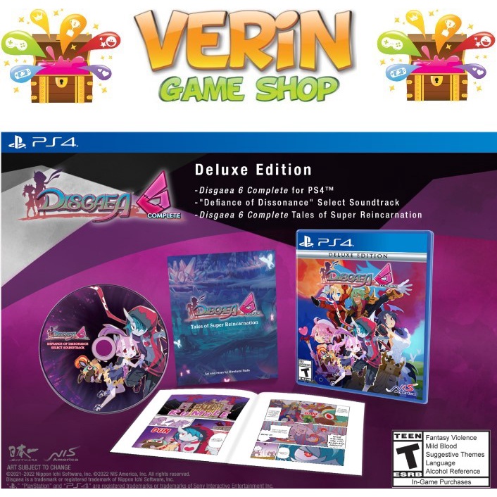 Jual PS4 Disgaea 6 Complete - Deluxe Edition | Shopee Indonesia