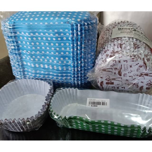Jual 10pcs Paper Cup Roti/Kertas Roti bakar 8cm | Shopee Indonesia