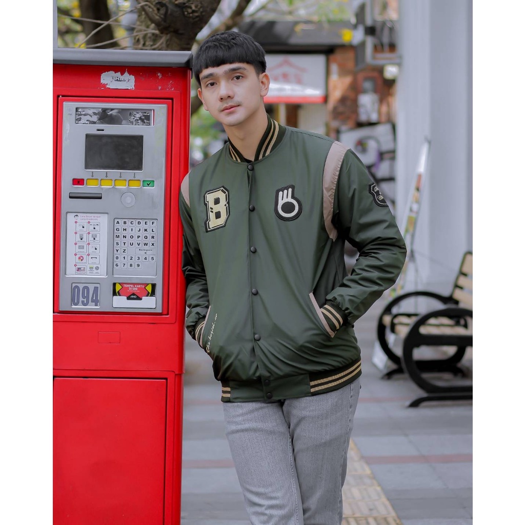 Jual Jaket Baseball Varsity The Bojiel Orginal / Jaket Pria | Shopee ...