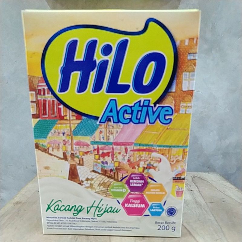 Jual Hilo active usia 20 tahun ke atas 175g, 200g & 250g | Shopee Indonesia