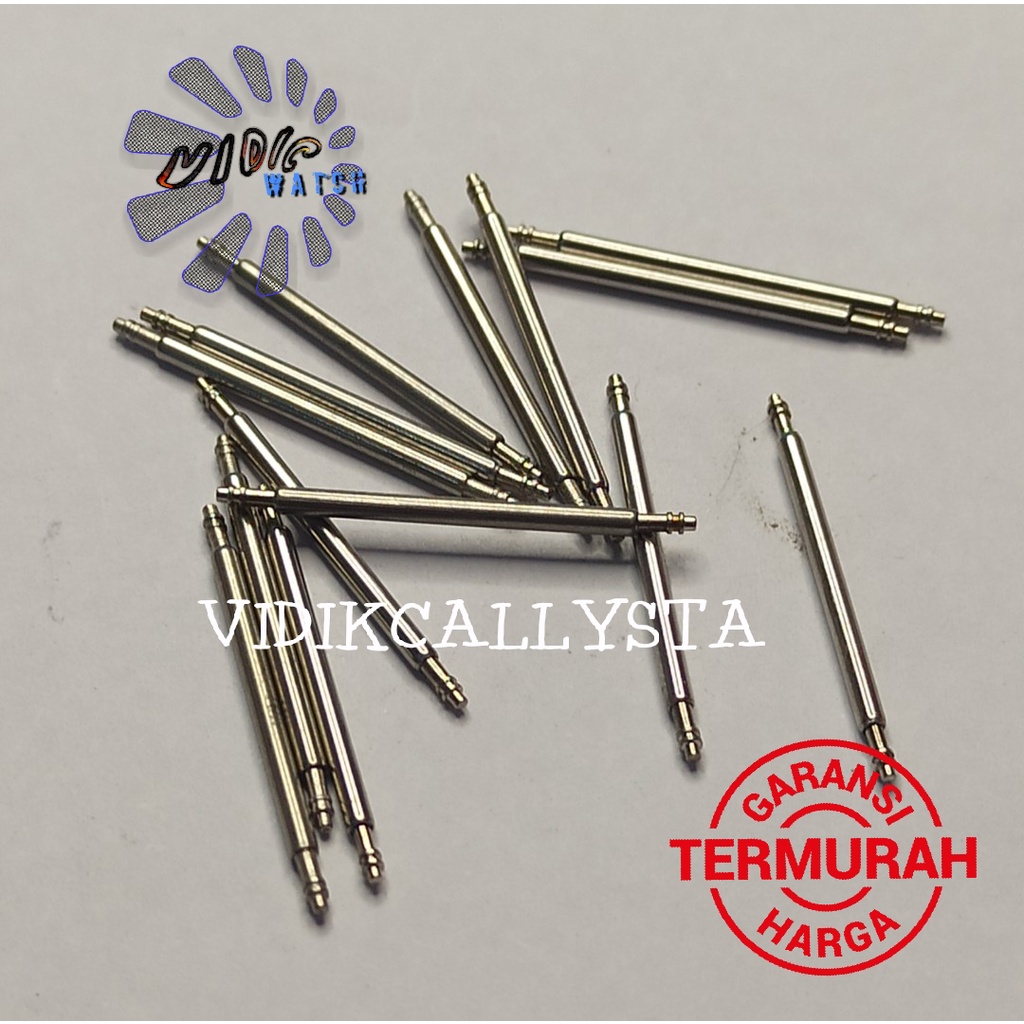 Jual PEN PIN BESI PENGUNCI TALI JAM TANGAN / PEN STRAP SPRING BAR BARS ...