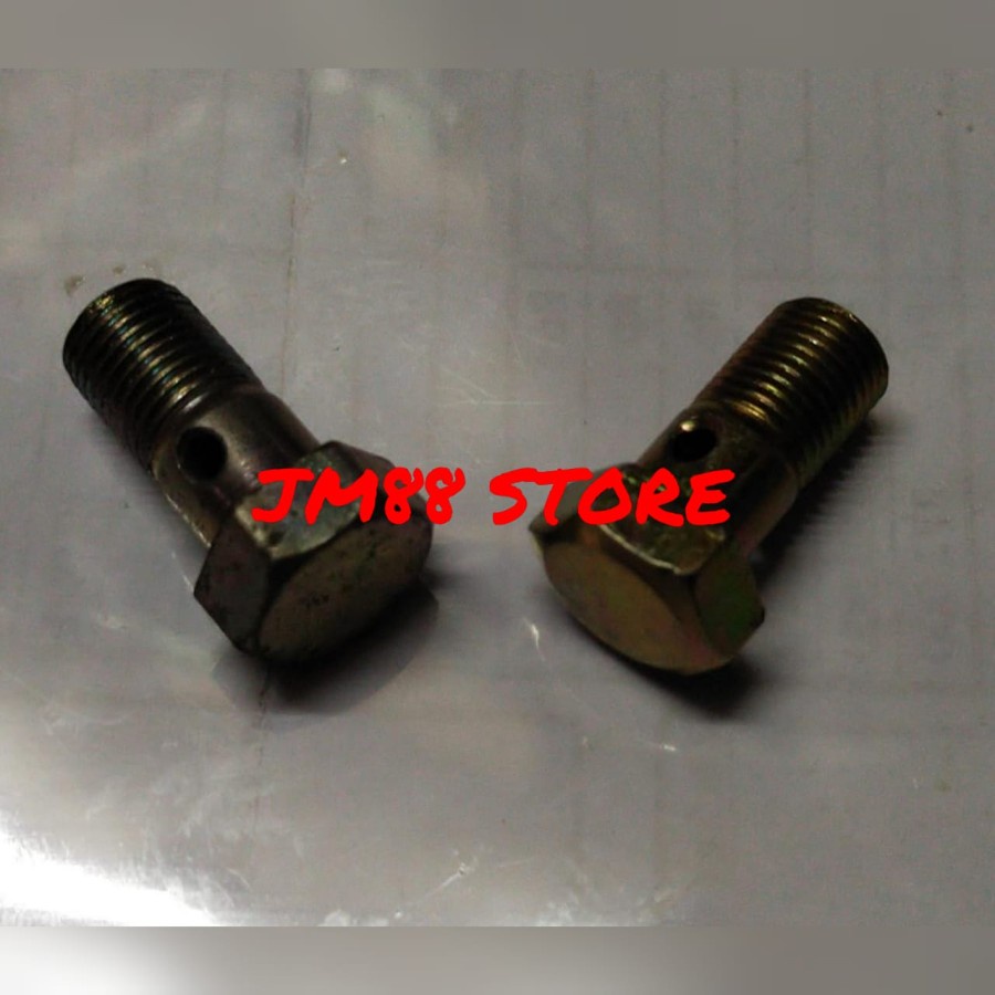 Jual Baut nepel selang 10 mm / bolt joint / baut solar 10 mm / banjo ...