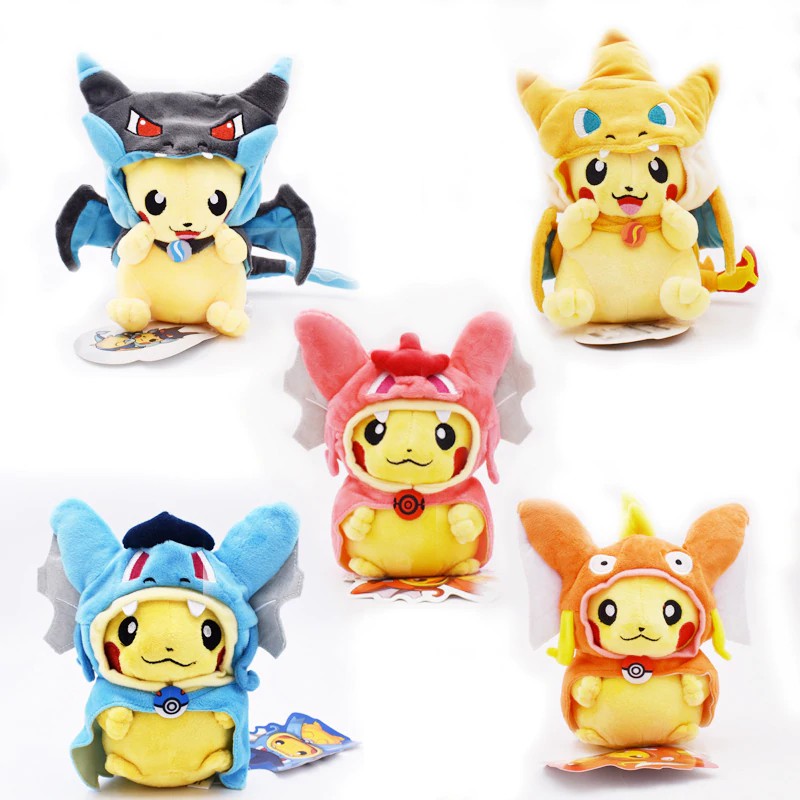 Jual 7Styles 20cm Kinds Option Baby Plush toys Pikachu Cosplay Mega ...