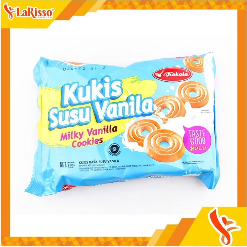 Jual KOKOLA KUKIS RASA SUSU VANILA 218GRAM | Shopee Indonesia