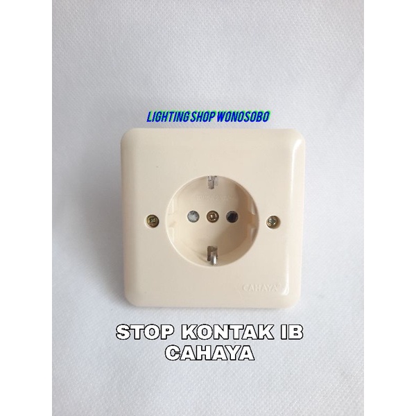 Jual STOP KONTAK TANAM CAHAYA / TERMINAL | Shopee Indonesia