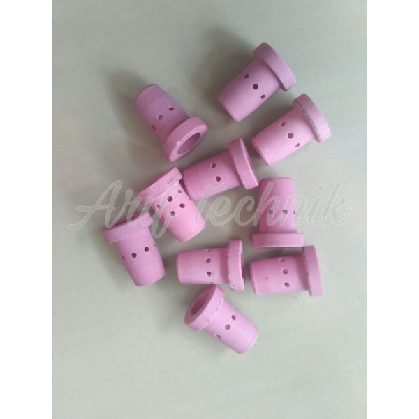 Jual Ceramic gas diffuser P500 Mig welding / keramik diffuser Nozzle co ...