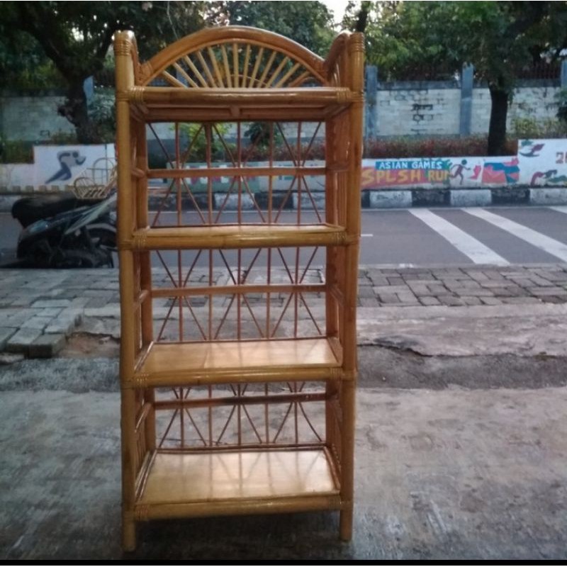 Jual Rak Rotan 4 Susun | Shopee Indonesia