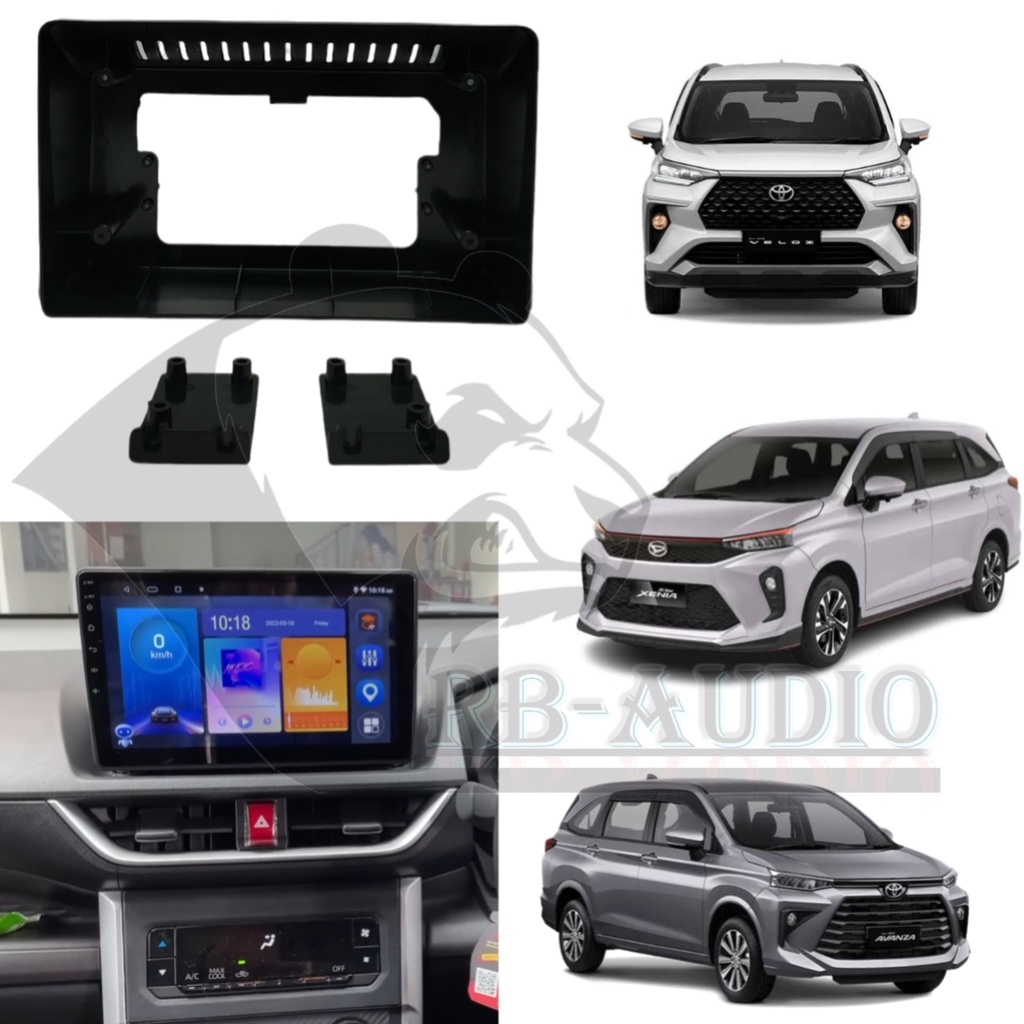 Jual Frame Head Unit Toyota Avanza Veloz Xenia 2021 - 2022 Up 10 inch ...