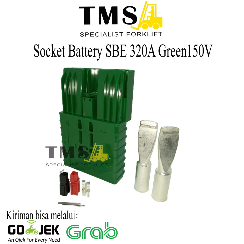 Jual Socket Battery SBE320A Green150V DC for Forklift | Shopee Indonesia