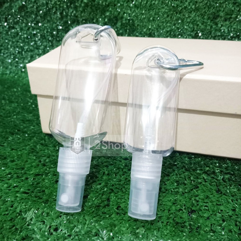 Jual Botol Kosong Isi Ulang Refill Hand Sanitizer Spray Gantungan Kunci Holder | Shopee Indonesia