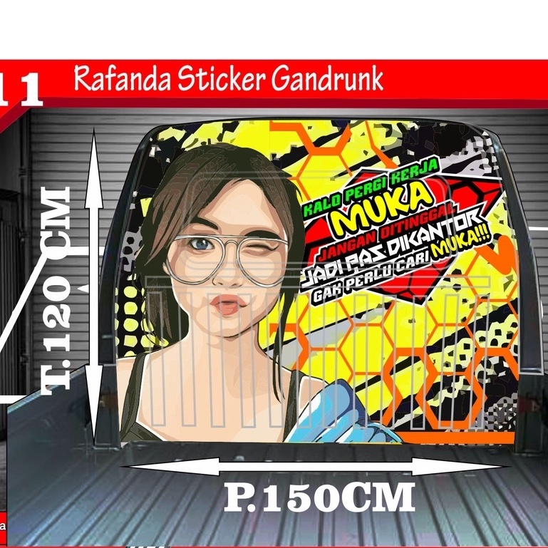 Jual Stiker PICK UP Grand max, L300, CARRY & Pick up | Shopee Indonesia