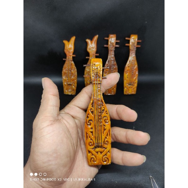 Jual Miniatur Alat Musik Sape Dayak Kalimantan Tempelan Magnet | Shopee ...