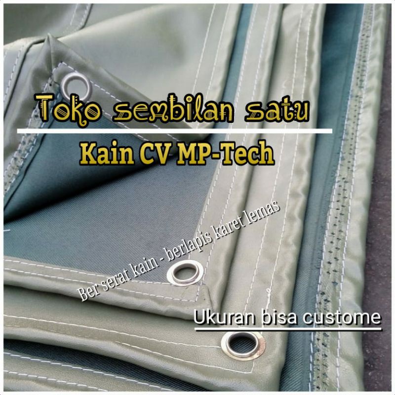 Jual Terpal kain Cv cp Tentara-Jeep Mp-Tech | Shopee Indonesia