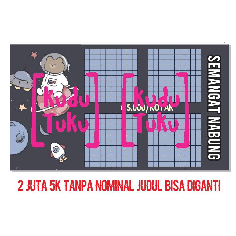 Jual 2 Juta Celengan Target Celengan Viral Csm Cln Shopee Indonesia