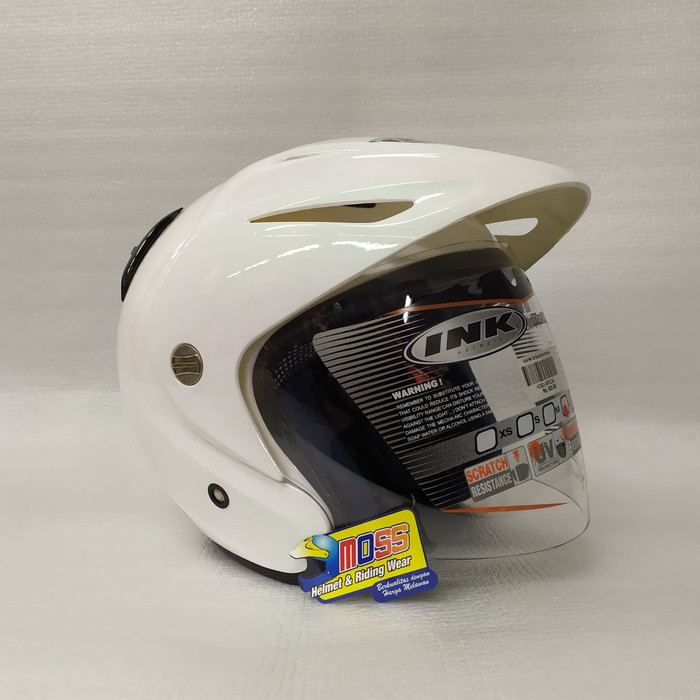 Jual Helm INK CX 22 CX22 Solid Polos White Putih | Halfface | Original ...