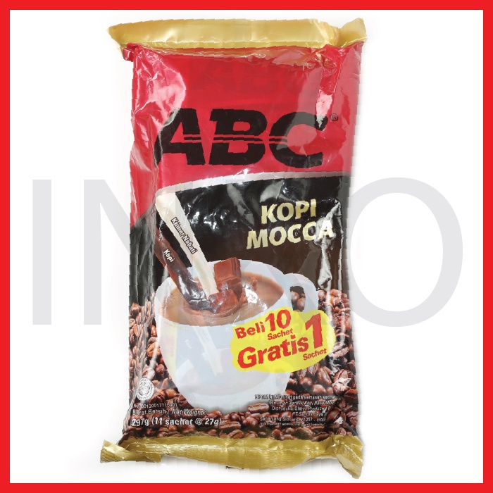 Jual ABC KOPI MOCCA KRIMER NABATO KOPI BAG 11X27GR | Shopee Indonesia