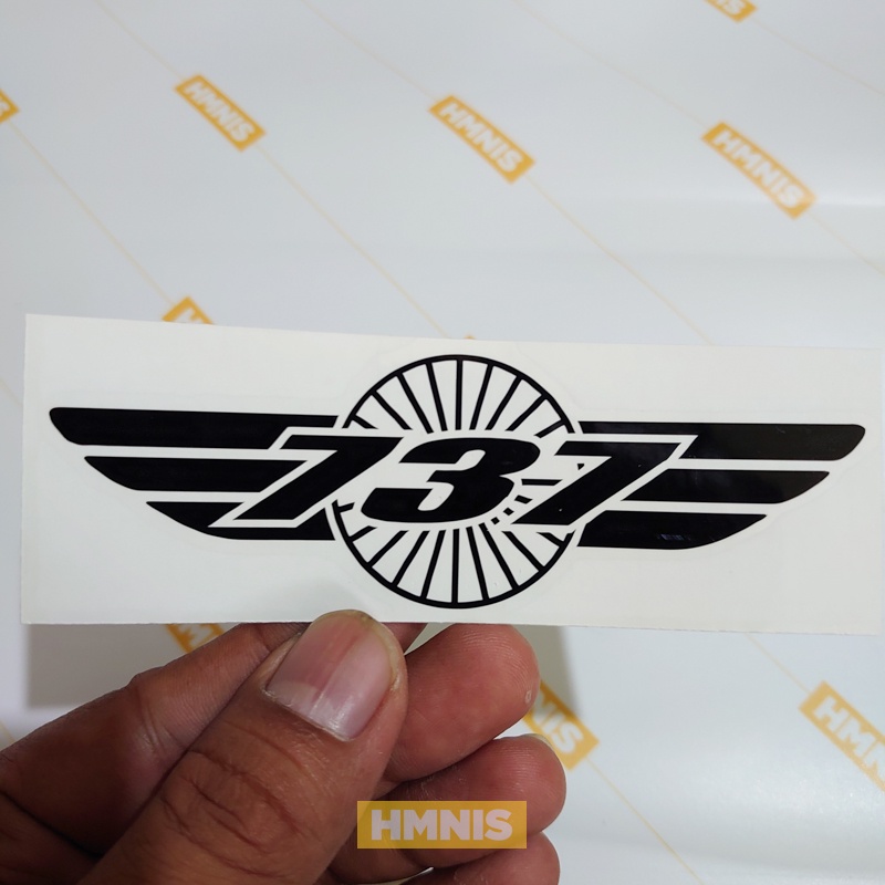 Jual Sticker 737, Sticker Boeing 737, Sticker Logo Boeing 737, Sticker ...