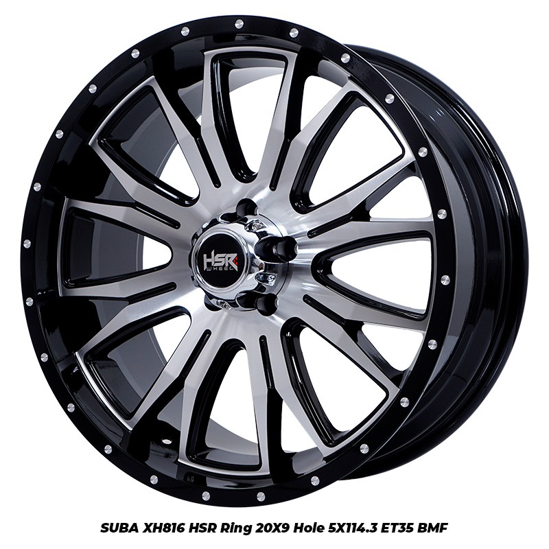 Jual Velg original hsr SUBA XH816 Ring 20 lebar 9 pcd 5X114,3 ET ofset ...