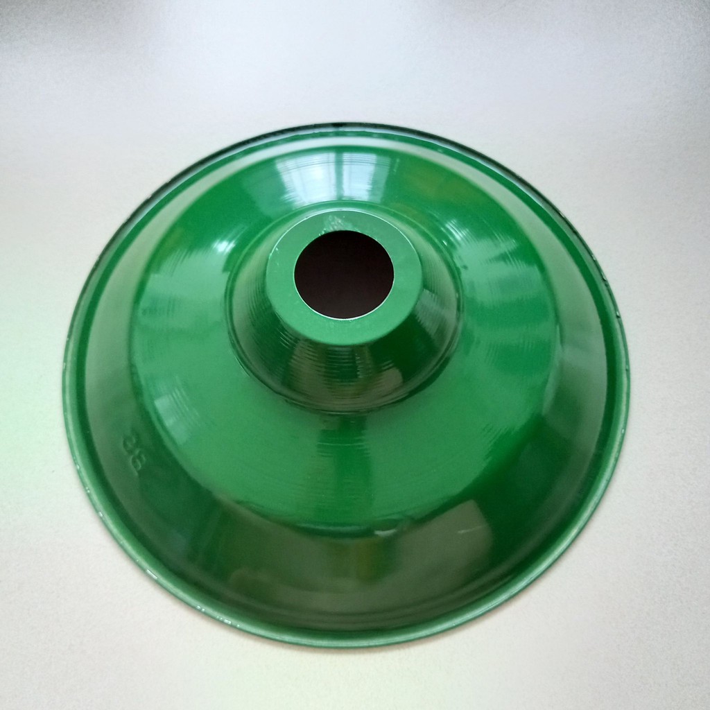Jual Kap WD Hijau Besi Glossy 12" Gantung E27 30 Cm | Shopee Indonesia