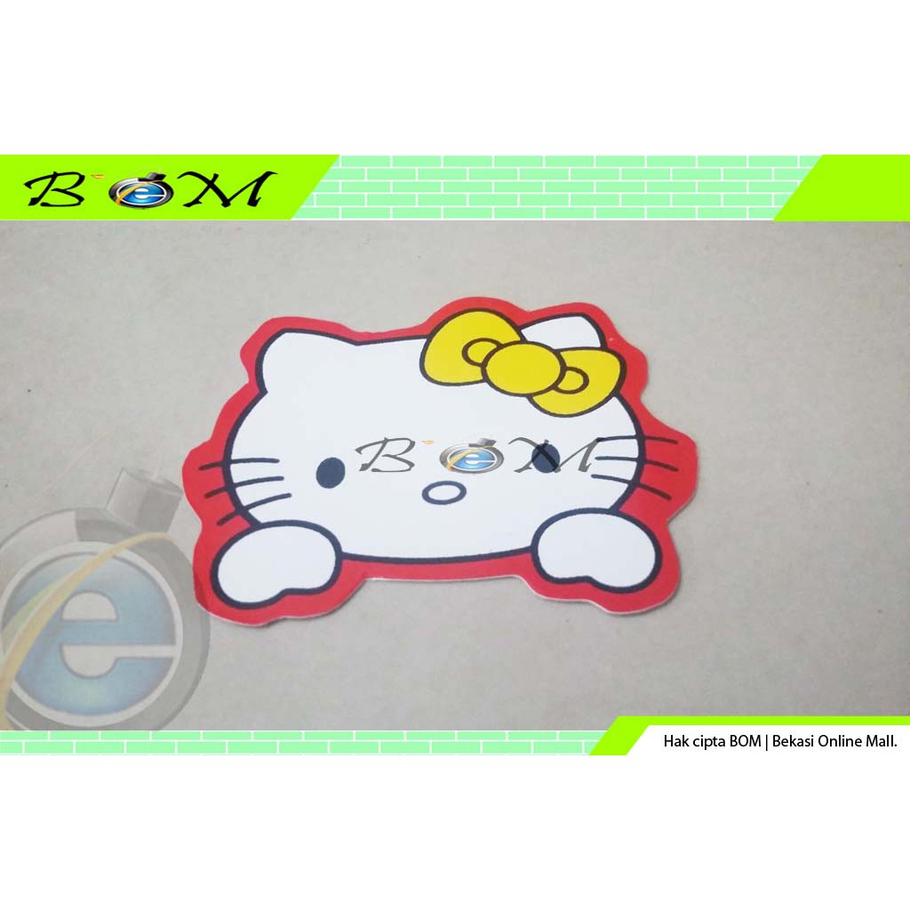Jual stiker sticker motor mobil gambar kartun hello kitty hellokitty m4 ...