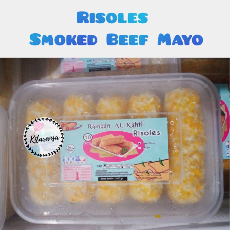 Jual Risoles Smoked Beef Mayo/Risol/Risoles/Risol Ramzan/Risol Smoked ...