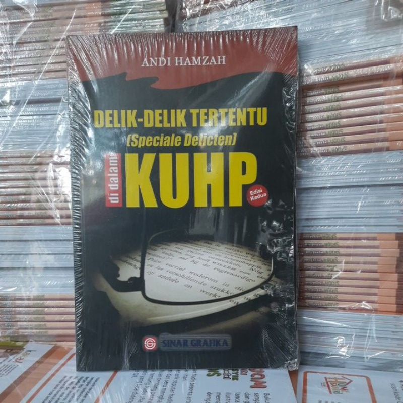 Jual Delik-Delik Tertentu (Speciale Delicten) di Dalam KUHP Edisi Kedua /#AZ | Shopee Indonesia