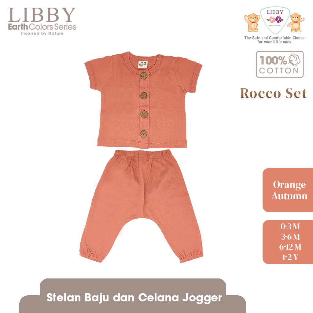 Jual LIBBY Earth Setelan Rocco Set 2 Panjang (1stel/pack) | Shopee Indonesia